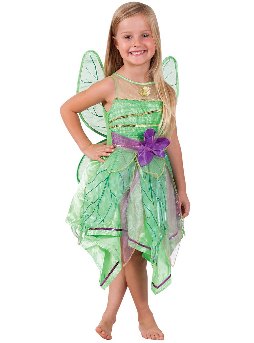 Girls Tinkerbell Costume | Tinker Bell Fairy Disney Book Week Costume