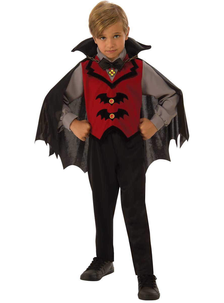 Vampire Costume for Boys | Spooky Vampire Kids Halloween Costume
