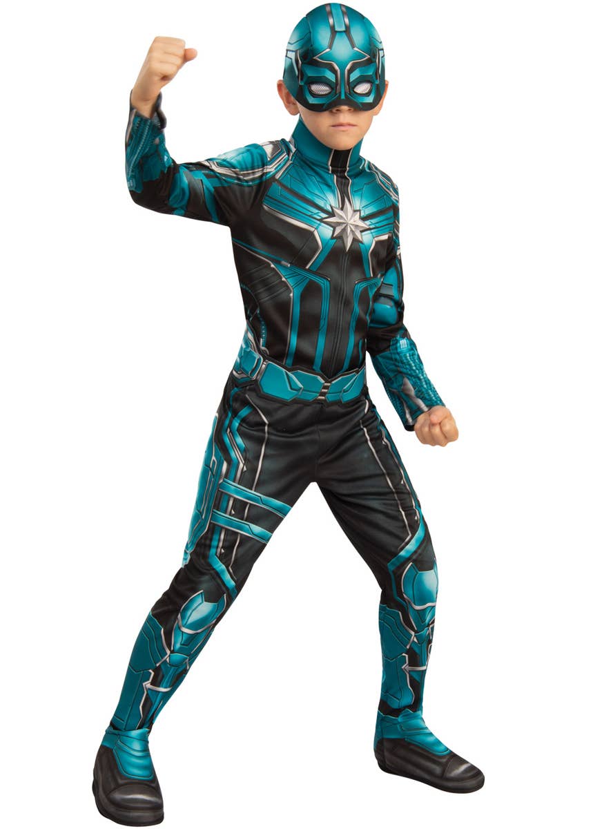 Captain Marvel Starforce Commander Costume | Boys Kree Costume