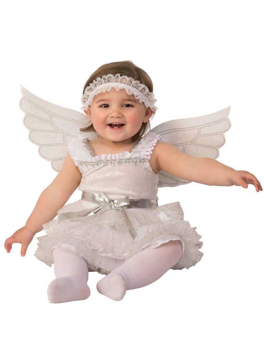 Toddler Girls Angel Costume | White Angel Costume for for Infants