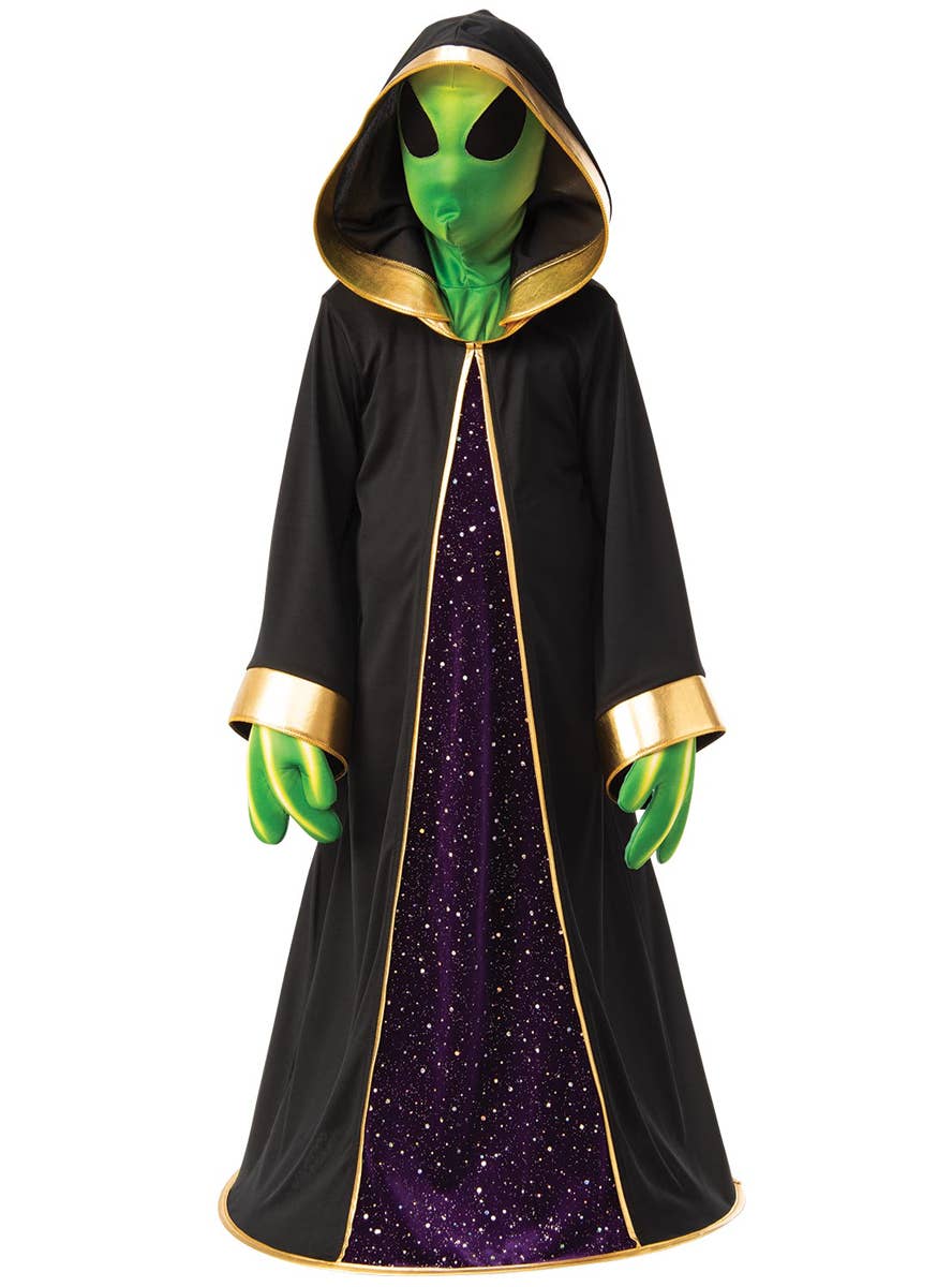 Boys Alien Costume | Green Space Alien Kids Book Week Costume