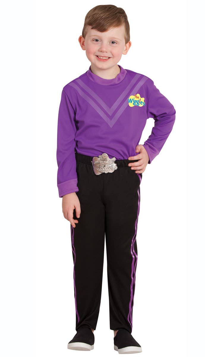 Kids Purple Wiggle Lachy Costume | Wiggles Boys Book Week Costume