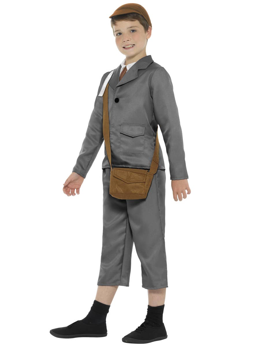 WW2 40s Evacuee Boys Costume | World War 2 Kids Fancy Dress Costume