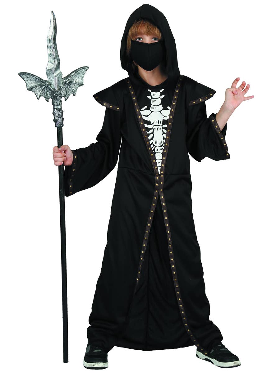 Evil Demon Skeleton Boys Costume | Boys HALLOWEEN COSTUMES