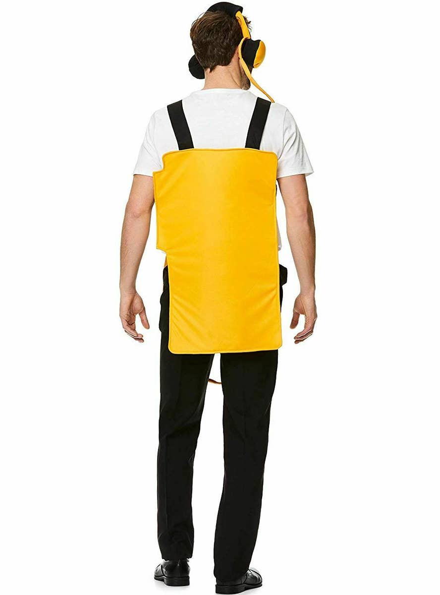 80s Walkman Costume | Adults Retro Yellow Cassette Player Costume