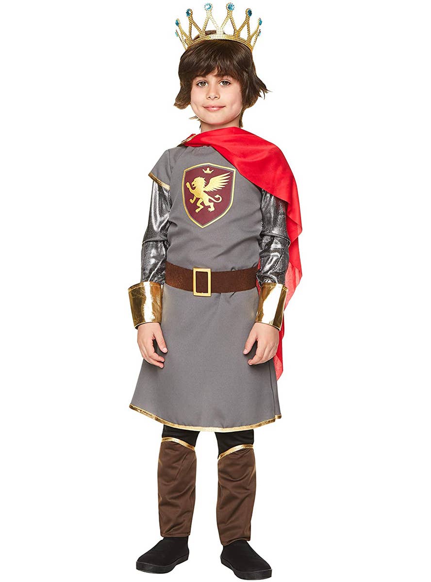 Boys King Arthur Costume | Medieval Boys Book Week Costume