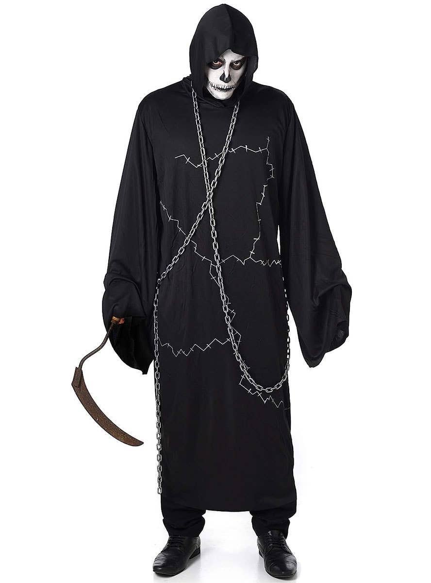 Plus Size Ghostly Ghoul Mens Halloween Costume