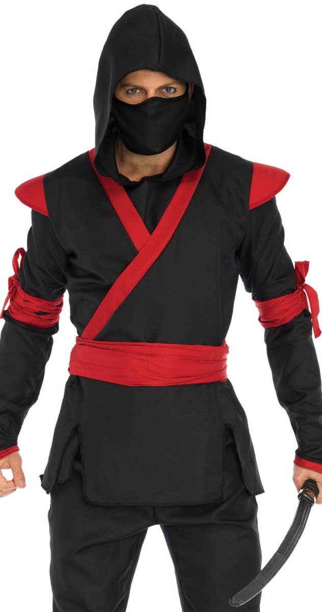 Mens Japanese Ninja Costume | Ninja Warrior Fancy Dress Costume