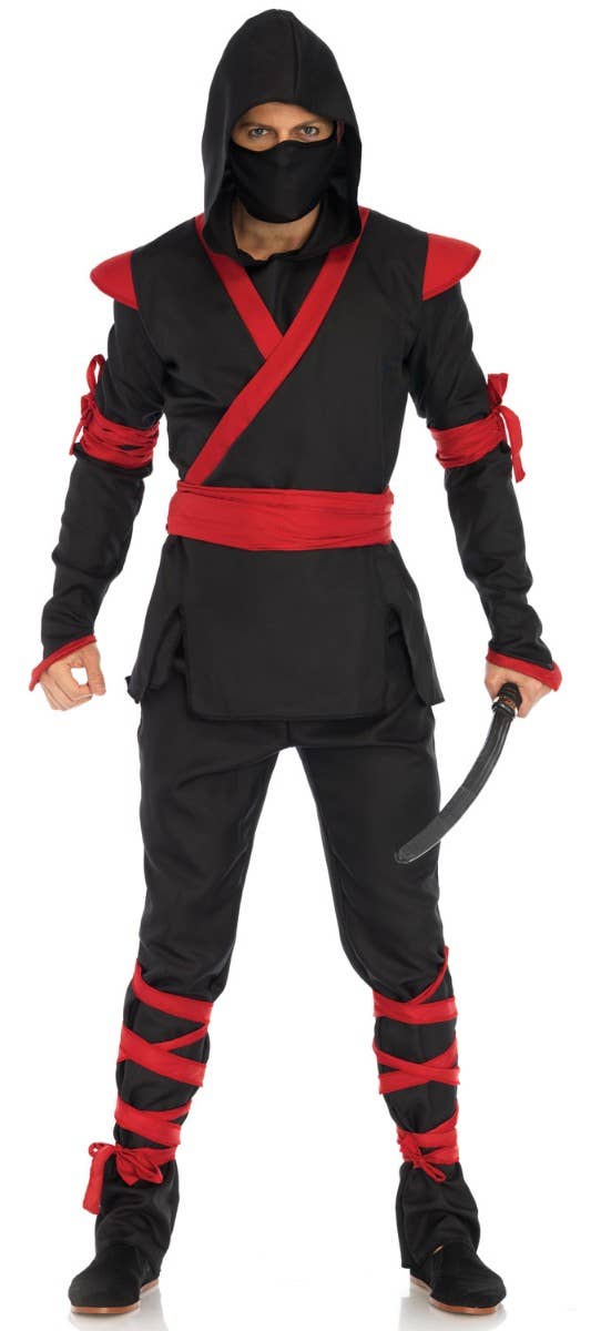 Mens Japanese Ninja Costume | Ninja Warrior Fancy Dress Costume