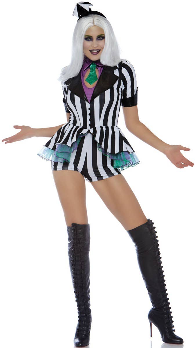 Beetlejuice Sexy Halloween Costume Beetle Babe Womens Costume
