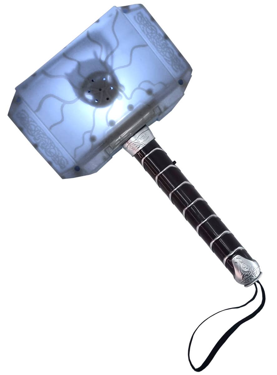 God of Thunder Light Up Hammer Costume Weapon