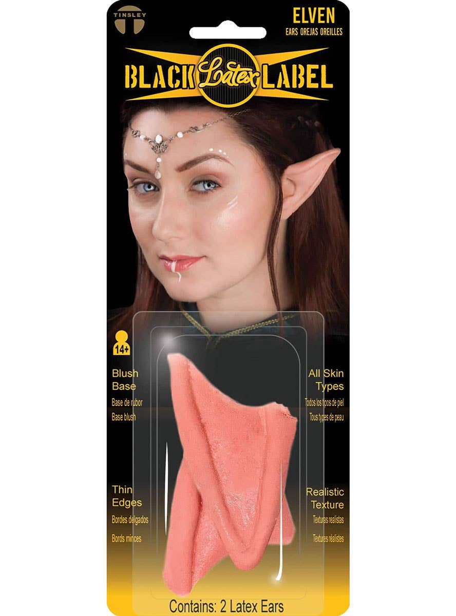 Long Pointed Elf Ear Tips | Latex Elf Ear Tips Special FX Prosthetic