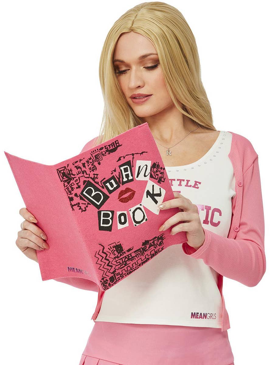 Pink Mean Girls Burn Book Costume Accessory Prop