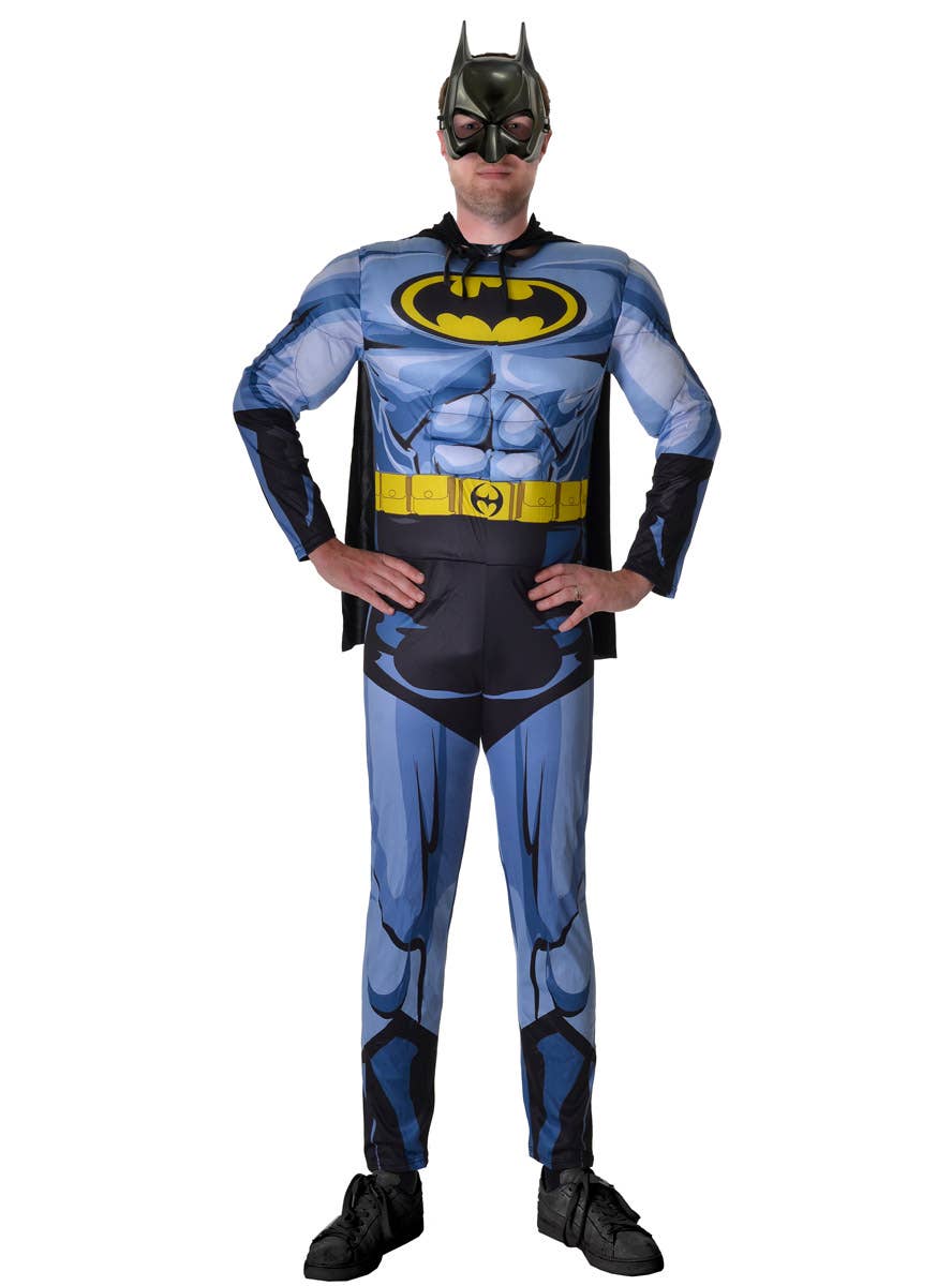 Muscle Chest Mens Super Bat Hero Costume