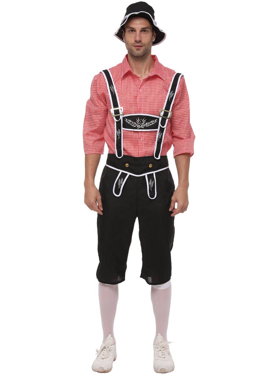 Oktoberfest Mens Chequered Bavarian Costume