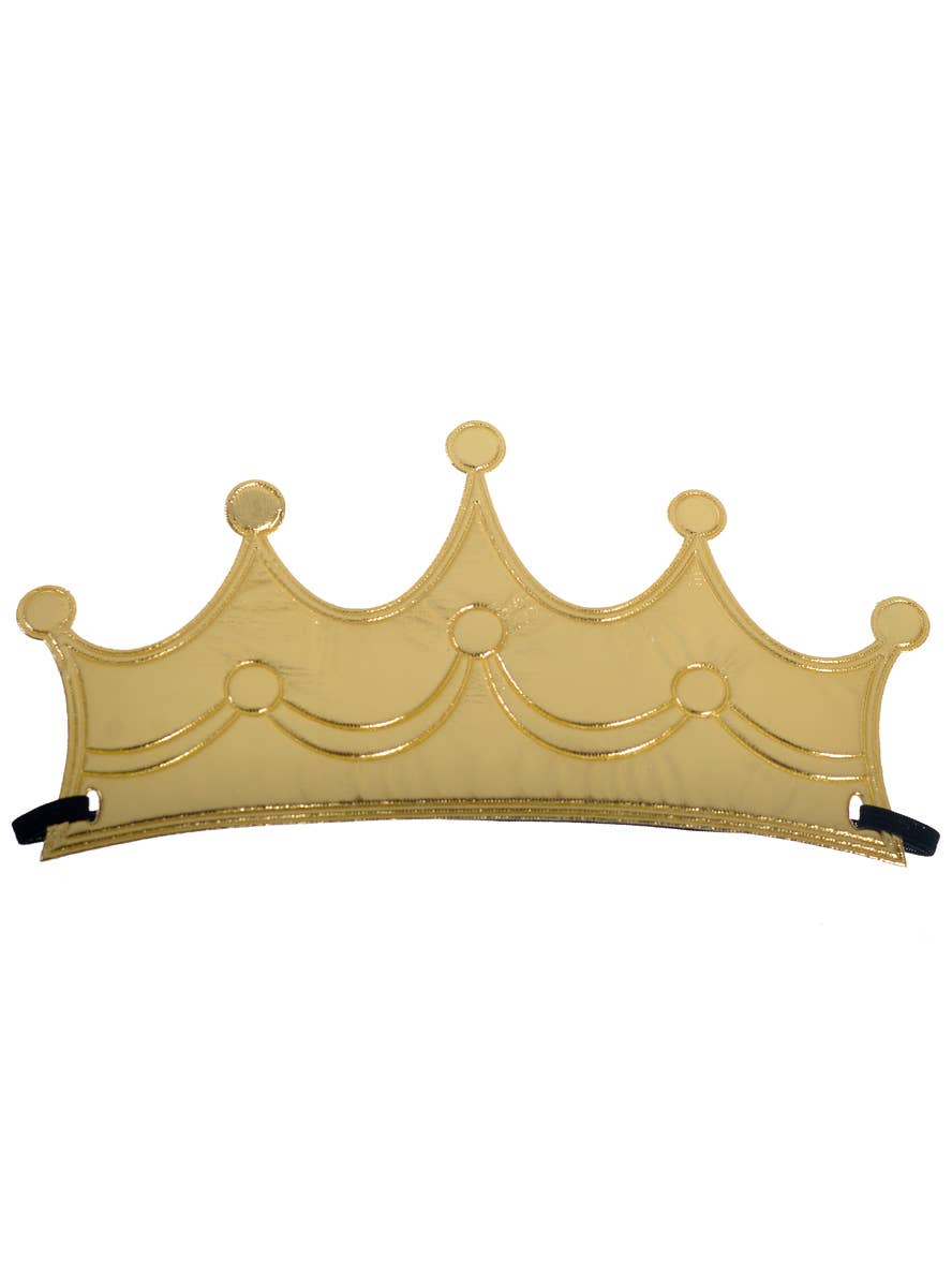 Gold Metallic Soft Crown Headband | Heaven Costumes