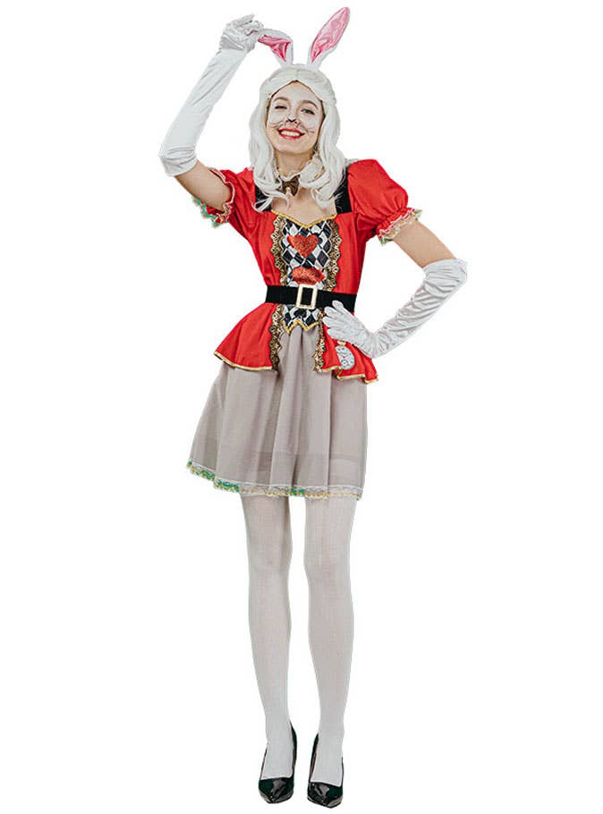 Womens Rabbit Wonderland Costume