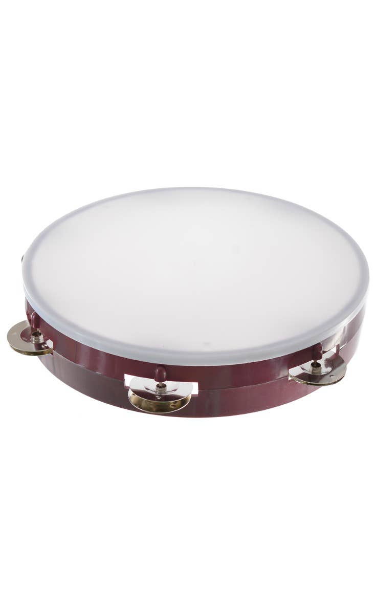 Hippie Maroon Tambourine | Tarantella Novelty Tambourine