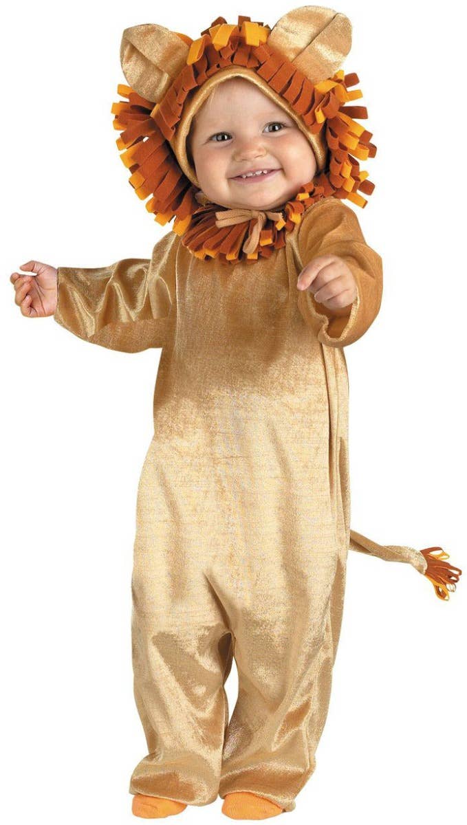Cuddly Little Lion Costume for Babies | Infant Lion Animal Costume