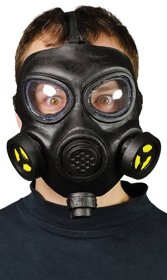 Adults Novelty Gas Mask | Gas Mask Halloween Costume Accessory