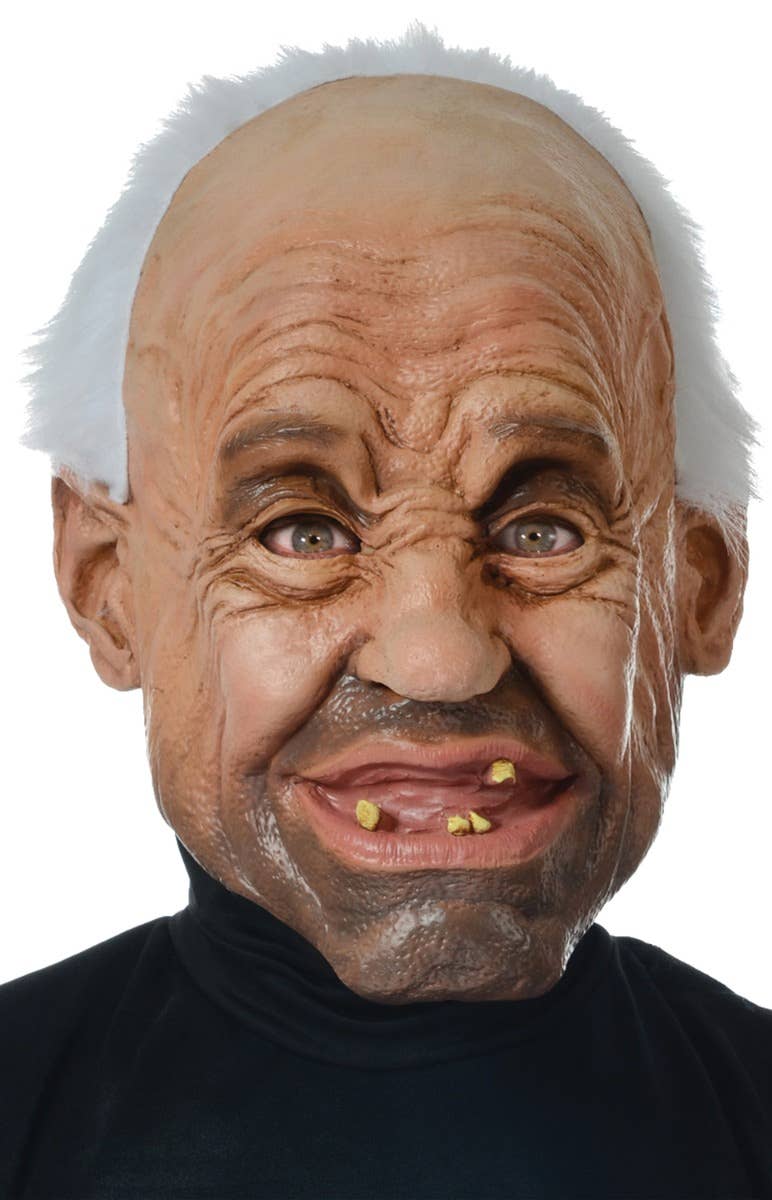 Old Man Novelty Latex Mask | Adults Funny Man Mask