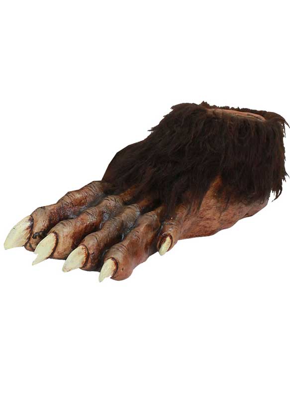 Werewolf Halloween Latex Shoe Covers | Werewolf Costume Feet