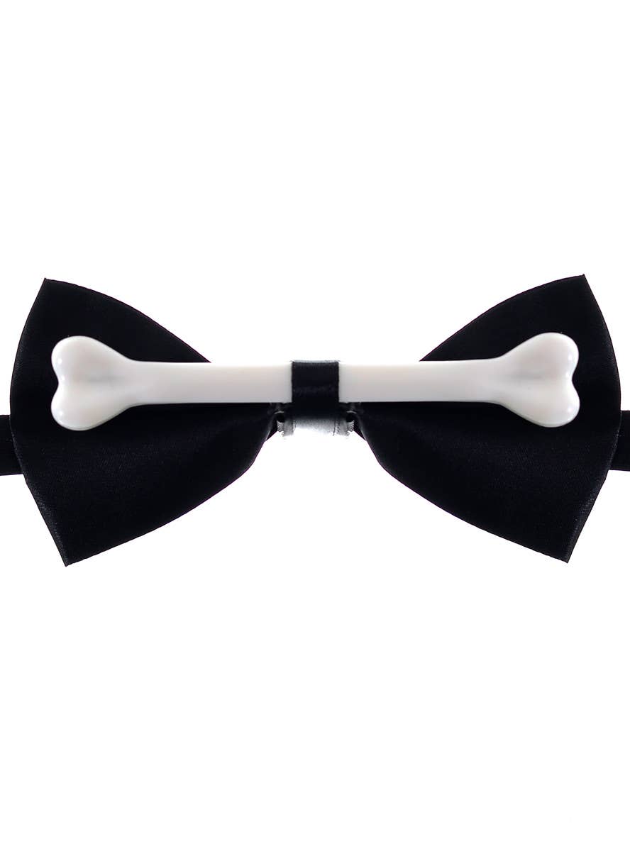 Day of the Dead Bone Bow Tie | Mexican Bow Tie Costume Accessory