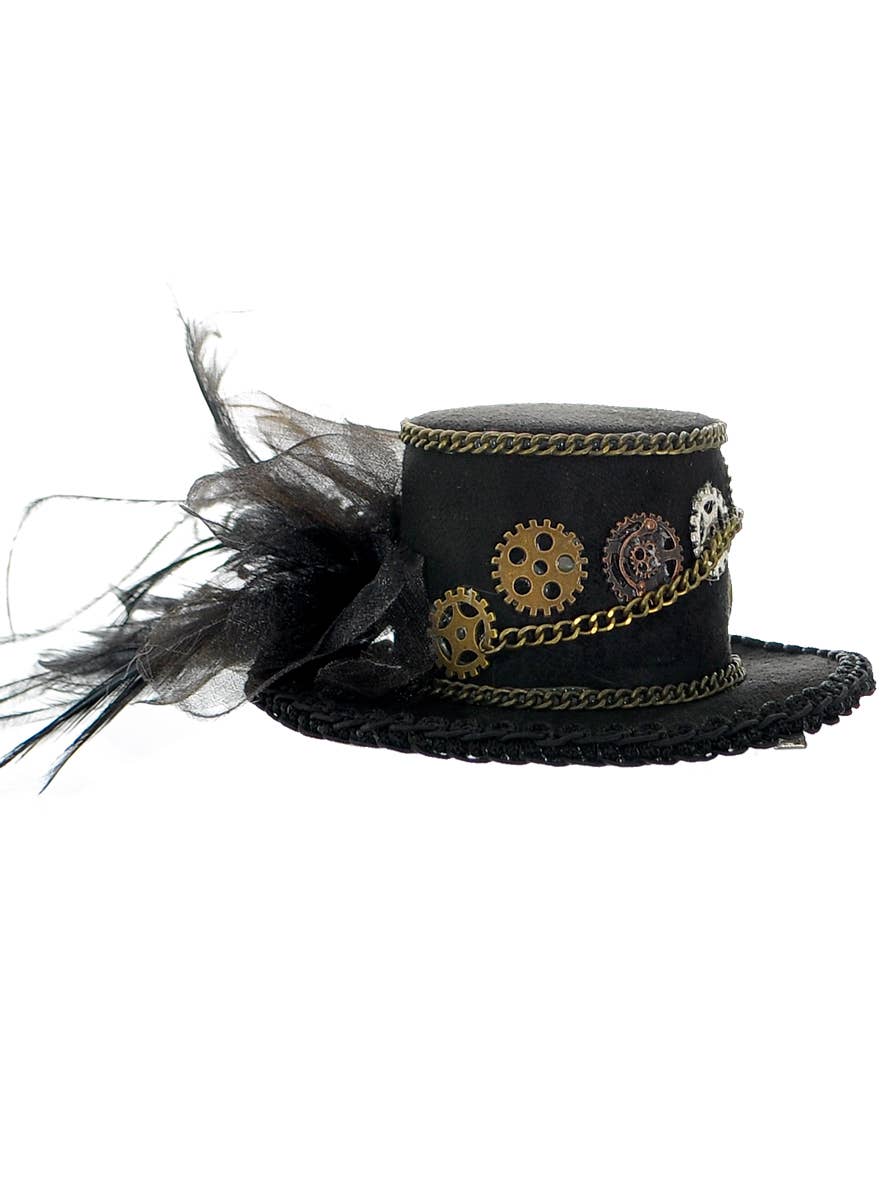 Steampunk Mini Costume Hat | Deluxe Steam Punk Mini Hat Accessory