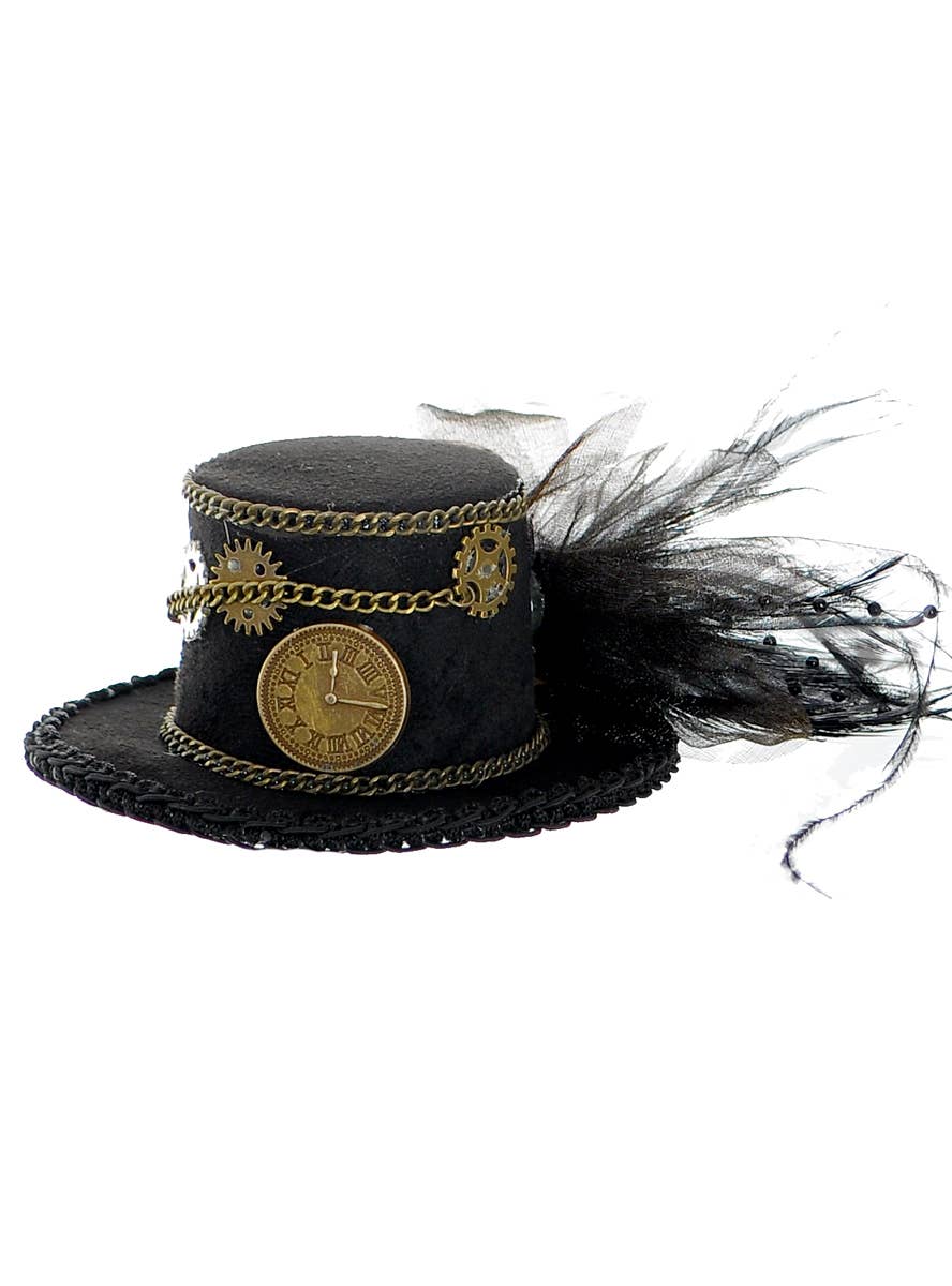 Steampunk Mini Costume Hat | Deluxe Steam Punk Mini Hat Accessory