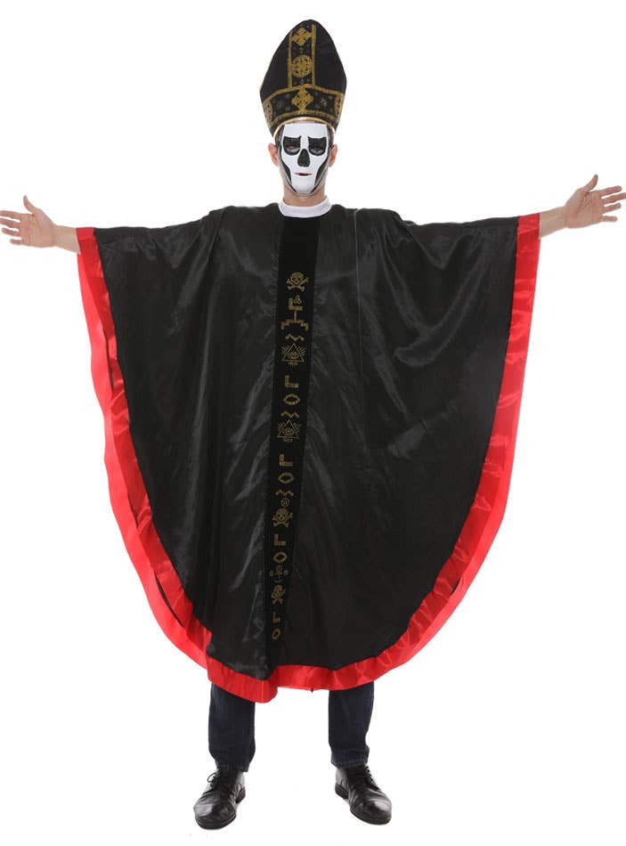 Zombie Priest Mens Costume | Priest Halloween Costume for Men