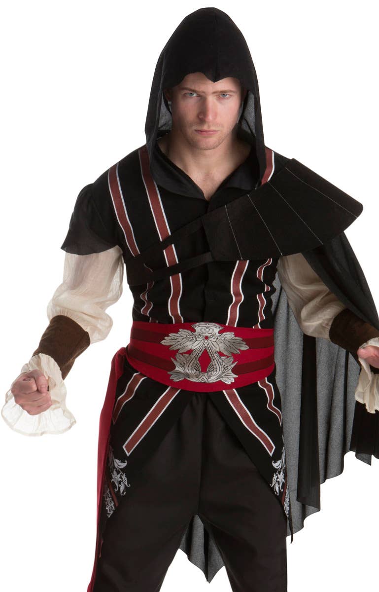 Assassin's Creed Mens Costume | Mens Italian Assassin Video Game Costume