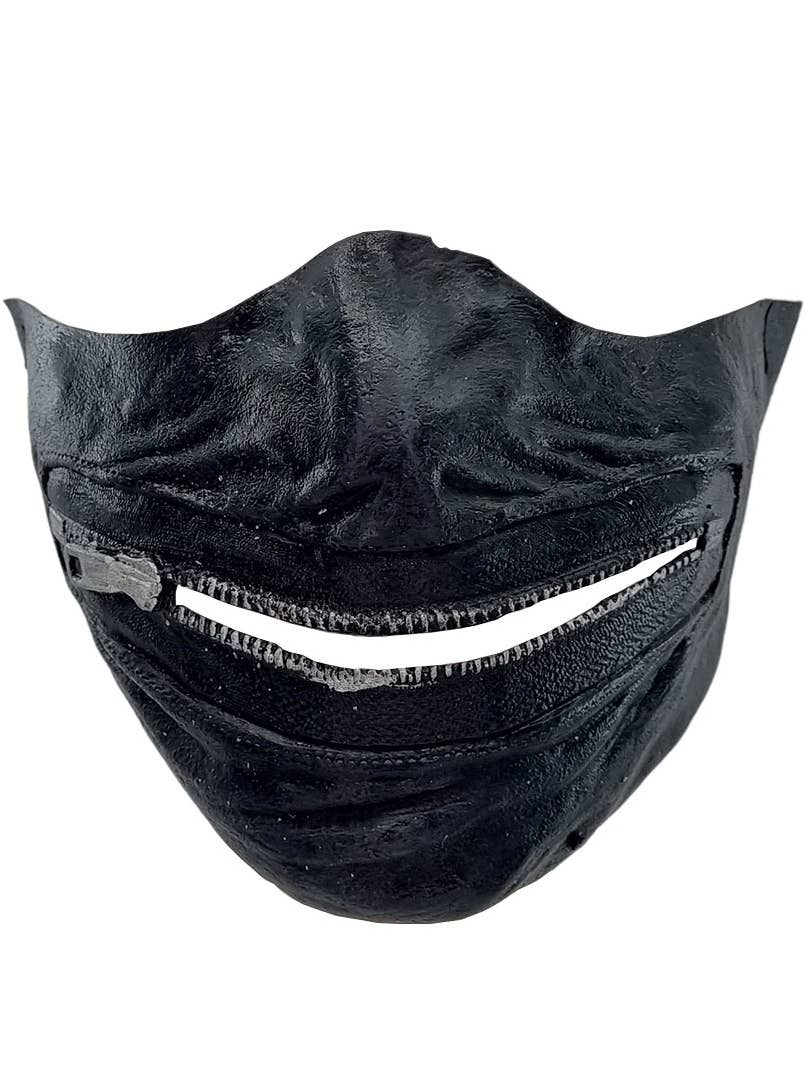 Black Zipper Style Muzzle Costume Mask | Latex Halloween Mask