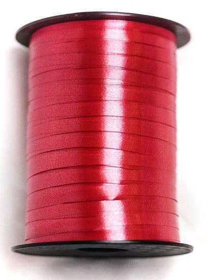 Standard Finish Red Curling Ribbon | 455m Red Party Ribbon