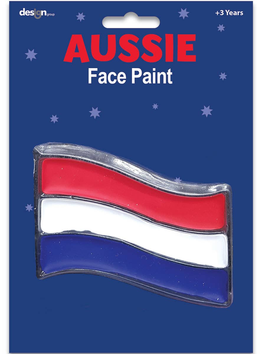Red White and Blue Face Paint | Australia Day Face Paint