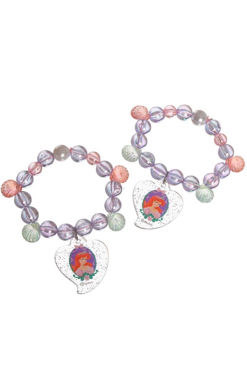 Girls Beaded Bracelet Ariel Costume Accessory | Disney Princess Bracelets