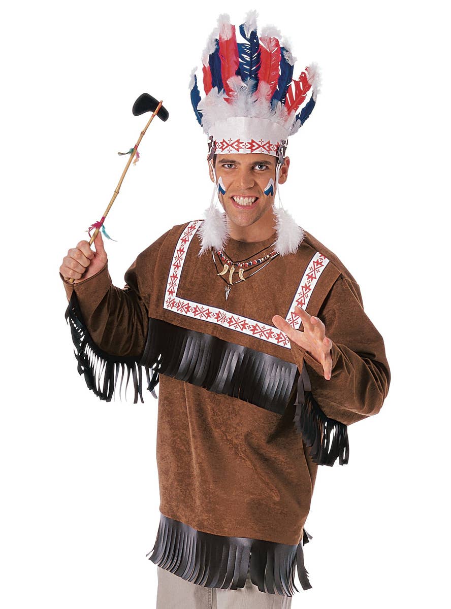 Native American Warrior Dress Up | Mens American Indian Costume