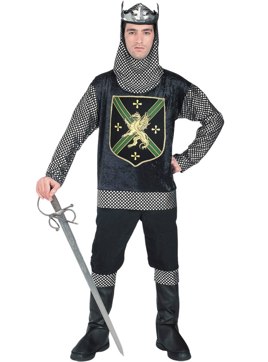 Knight Arthur's Court Mens Medieval Costume