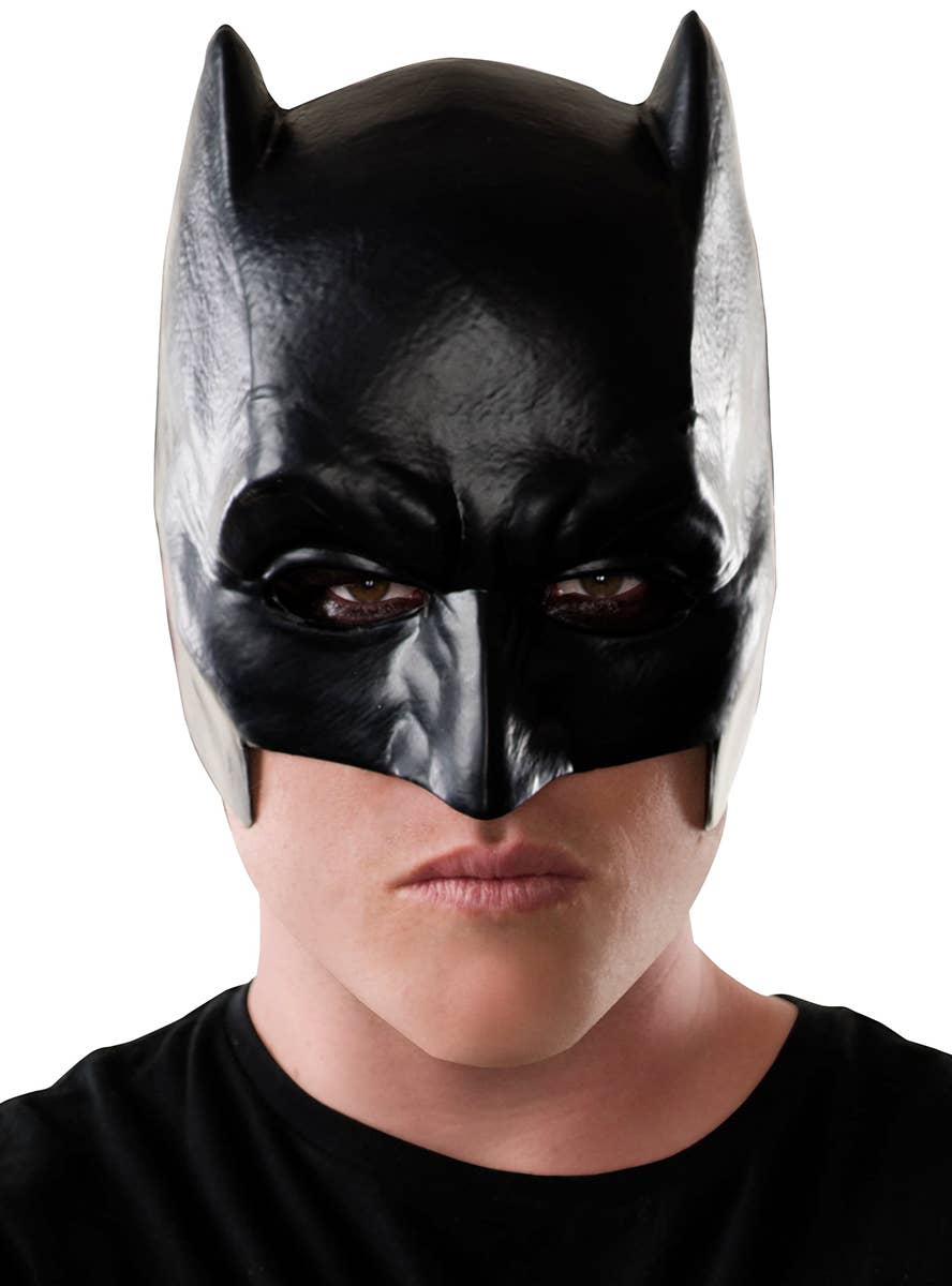 Adults Black Batman Costume Mask | HEAVEN COSTUMES AUSTRALIA