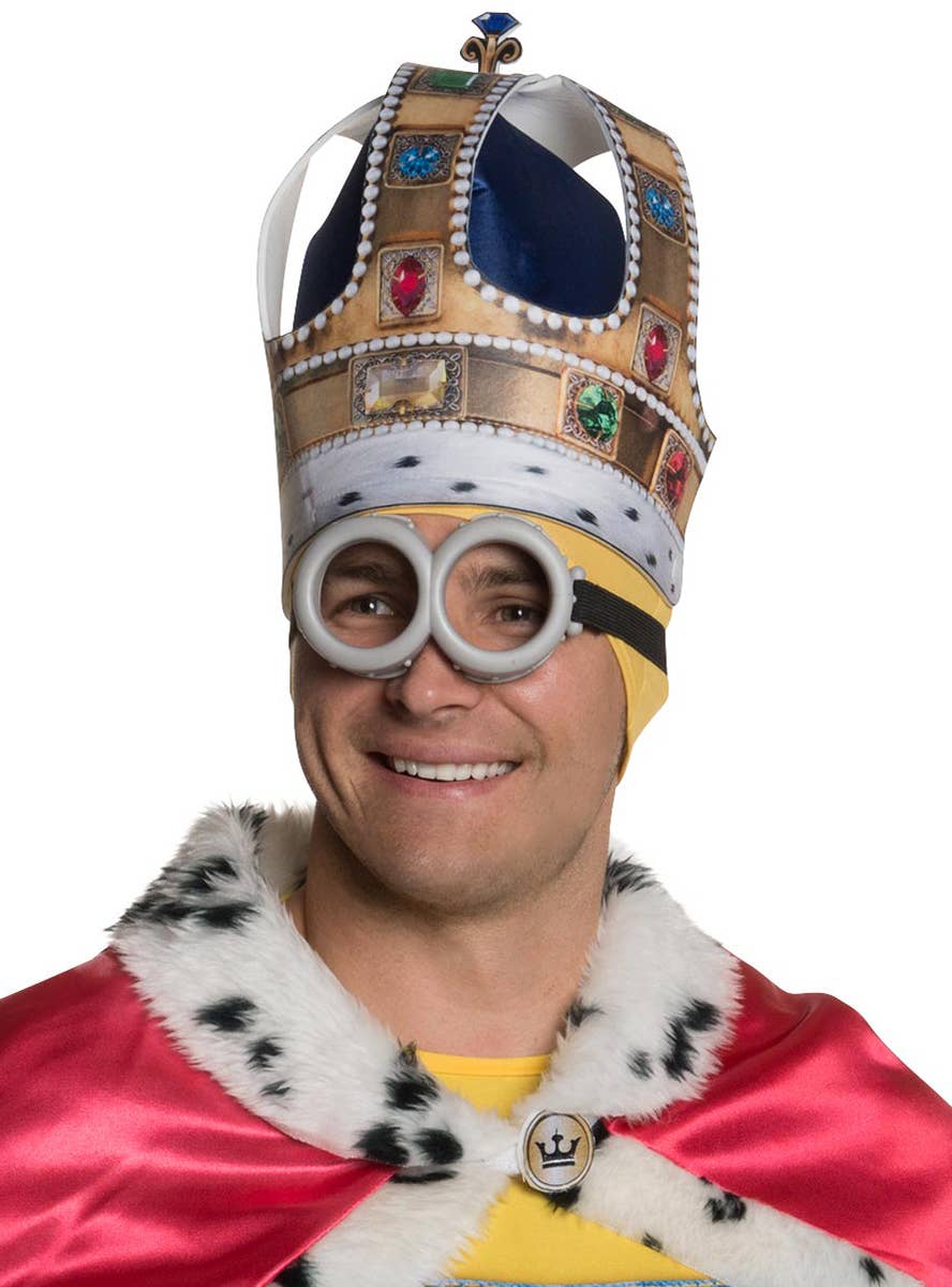 Adults Minion King Crown Costume Accessory | HEAVEN COSTUMES AUSTRALIA