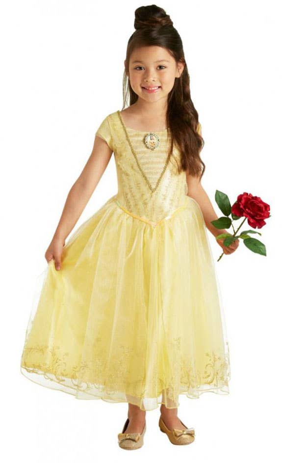Girls Princess Belle Costume | Fairytale Disney Book Week Costume