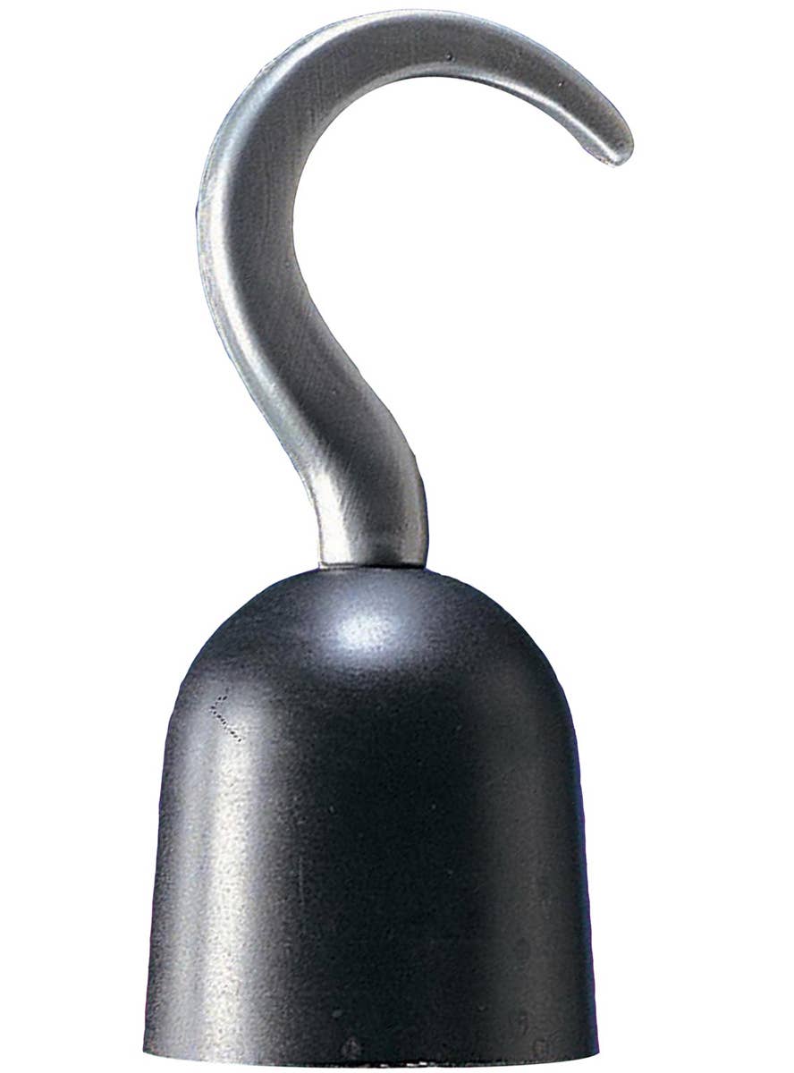 Pirate Hook | Novelty Black Plastic Pirate Hand Hook Costume Accessory