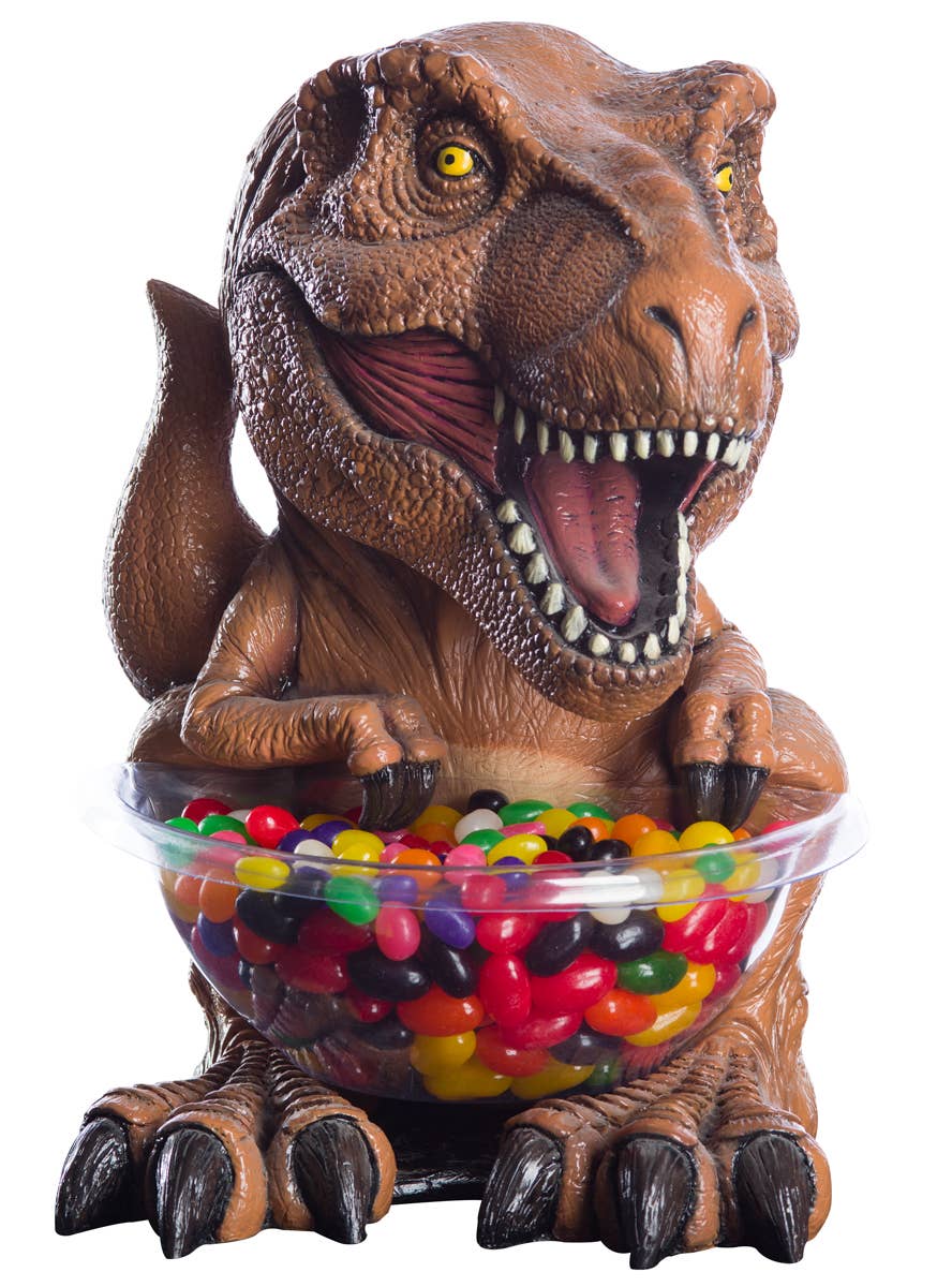 T-Rex Candy Bowl | Jurassic World Dinosaur Halloween Lolly Bowl