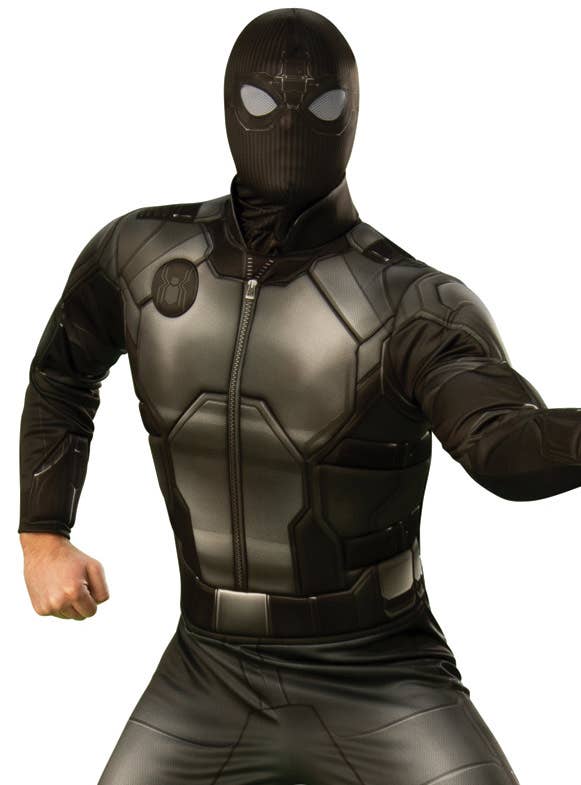 Spiderman Mens Stealth Suit Costume | Spiderman Far From Home Costume