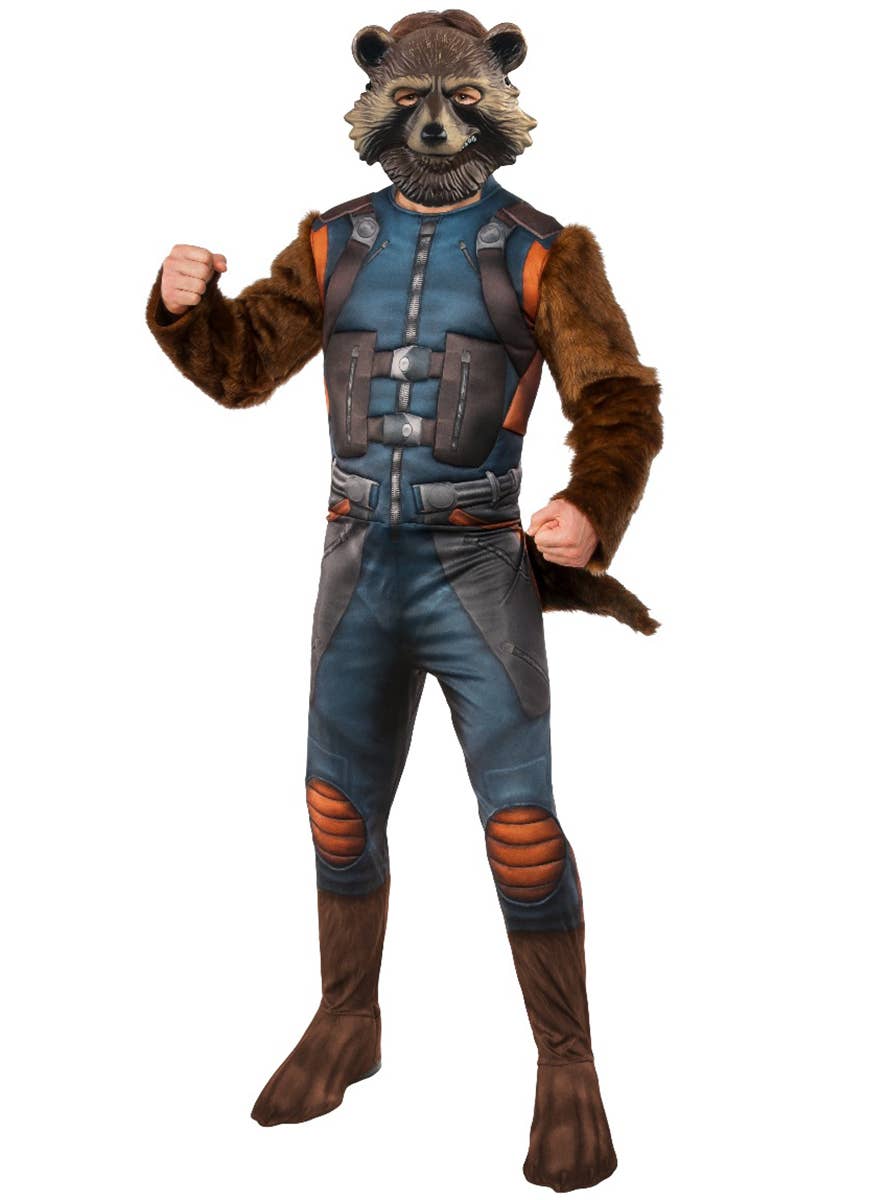 Mens Rocket Raccoon Costume | Guardians of the Galaxy Mens Costume