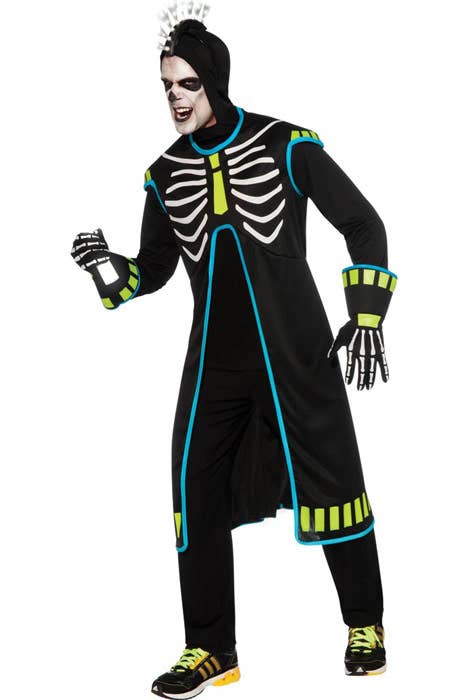 Light Up Skeleton Mens Halloween Costume | Mens HALLOWEEN COSTUMES