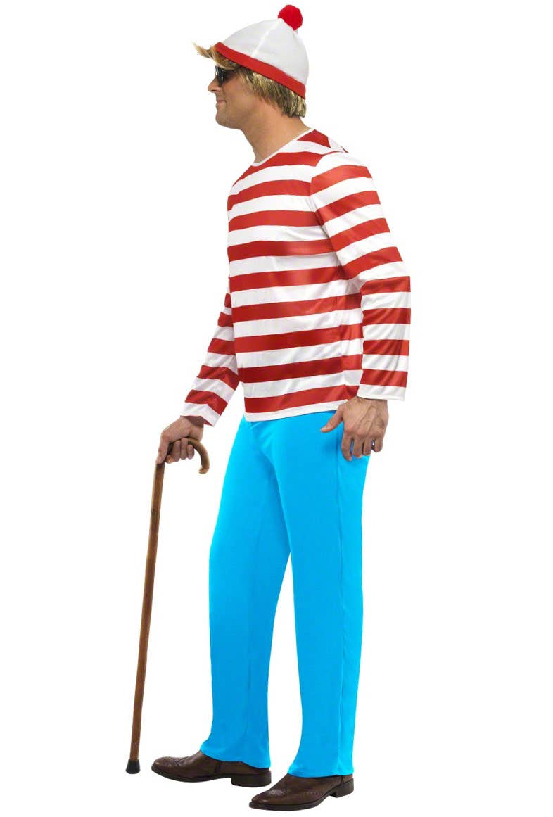 Red and White Striped Wally Outfit | Teachers Book Week Costume