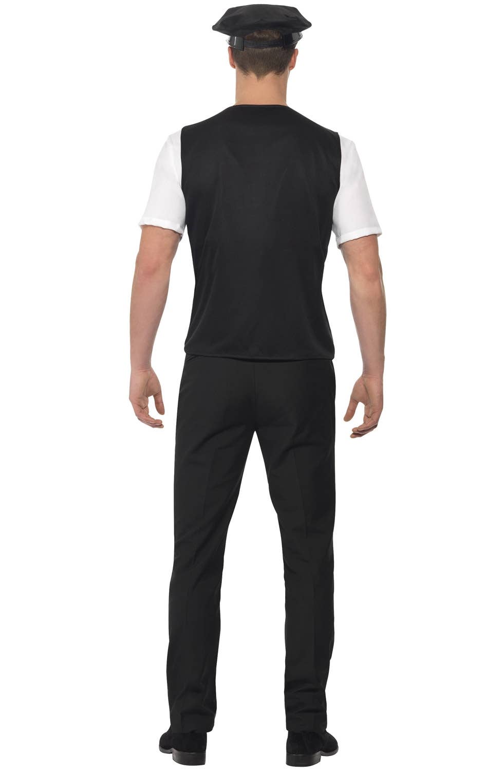 Black All-In-One Policeman Outfit | Mens Police Uniform Costume