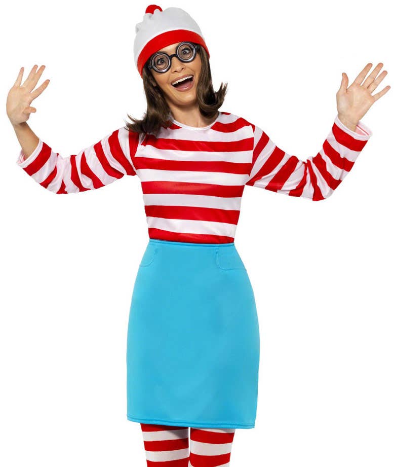 Where's Wally Womens Costume | Teachers Book Week Costume