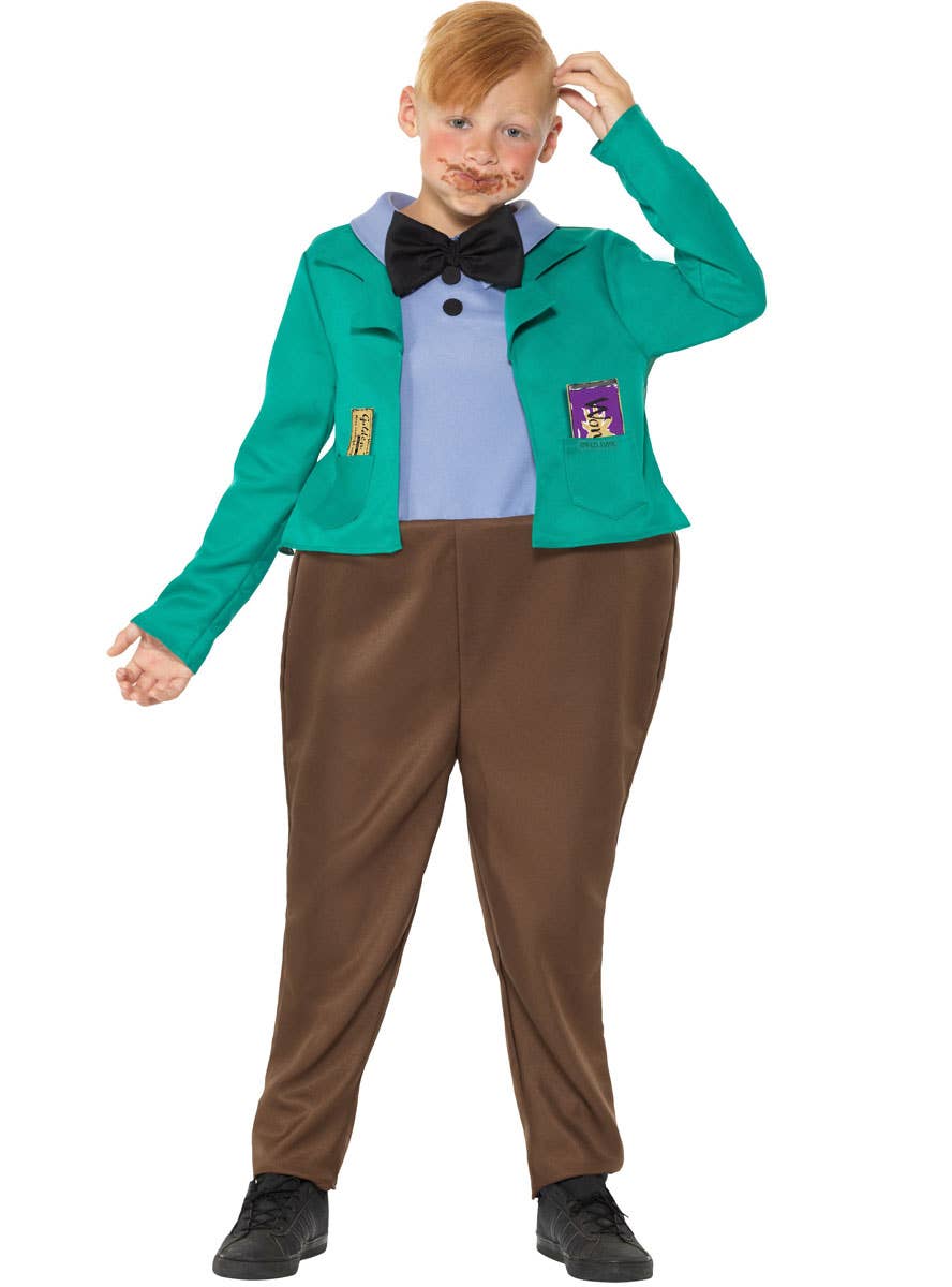 Roald Dahl Augustus Gloop Costume | Kids Book Week Costumes