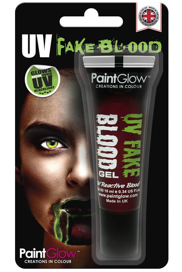 Green UV Reactive Fake Blood | Green Halloween Fake Blood Gel